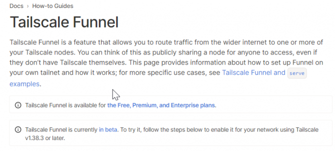 Tailscale高级功能篇（tailscale Funnel）——实现不需要独立ip的公网访问 - DongVPS-DongVPS